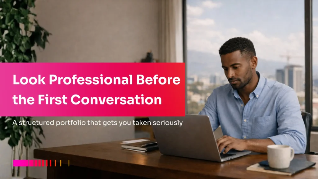 Freelance portfolio website builder in Addis Ababa